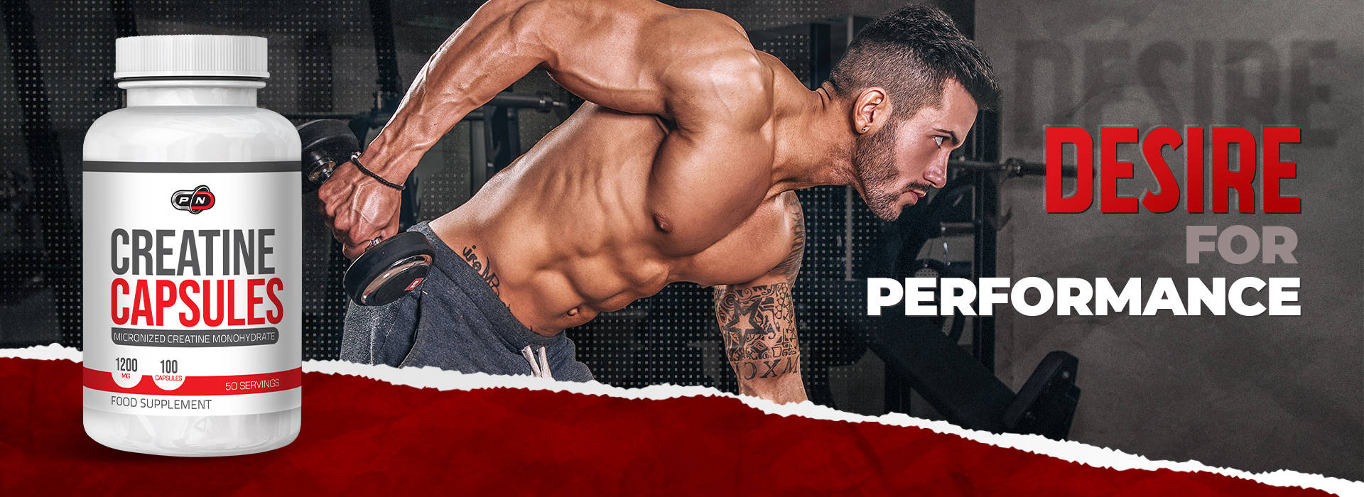 CREATINE CAPSULES - 100 capsules – PureNutritionUSA.com