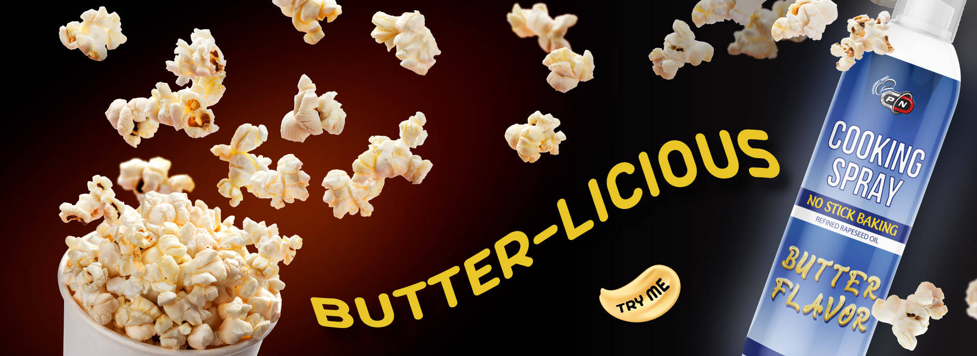 COOKING SPRAY - BUTTER FLAVOR 250 ml – PureNutritionUSA.com